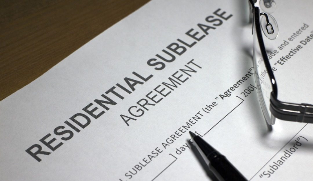 What Is A Sublease RISMedia
