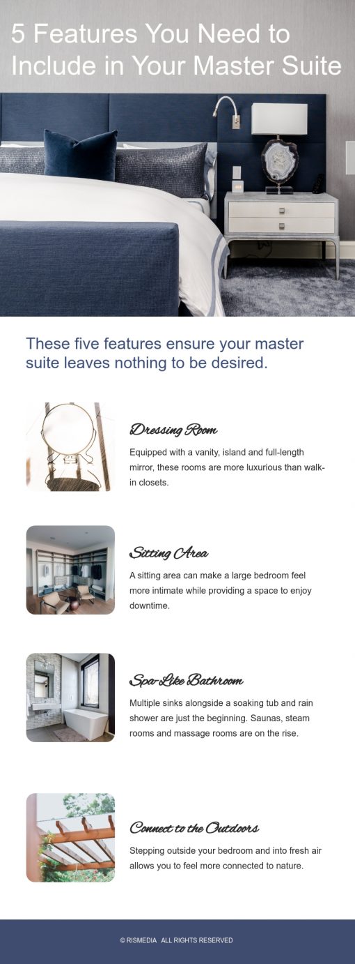 5 Features You Need to Include in Your Master Suite — RISMedia