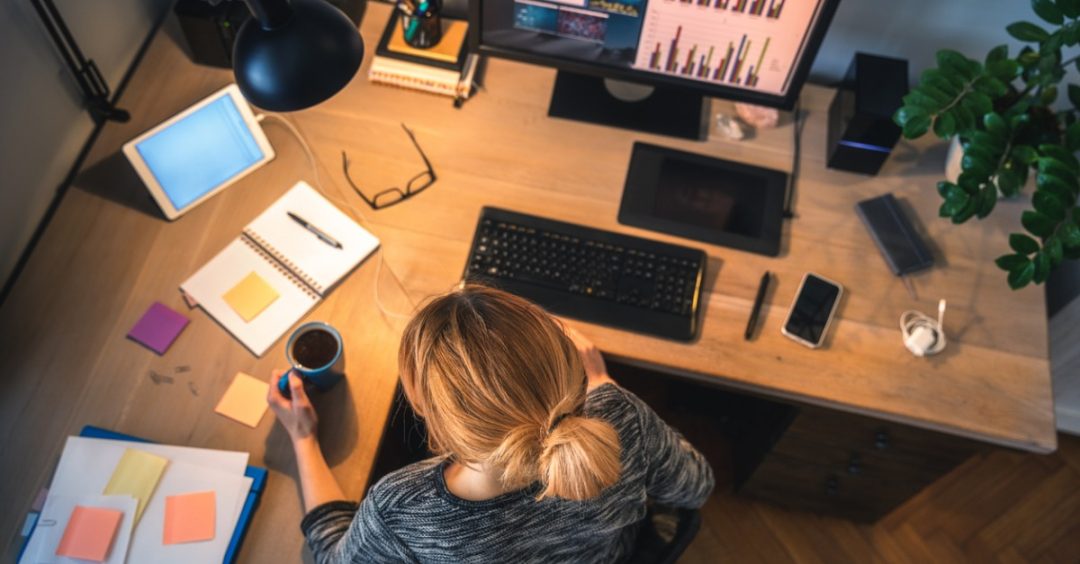 woman-working-from-home-picture-id1259031561 — RISMedia